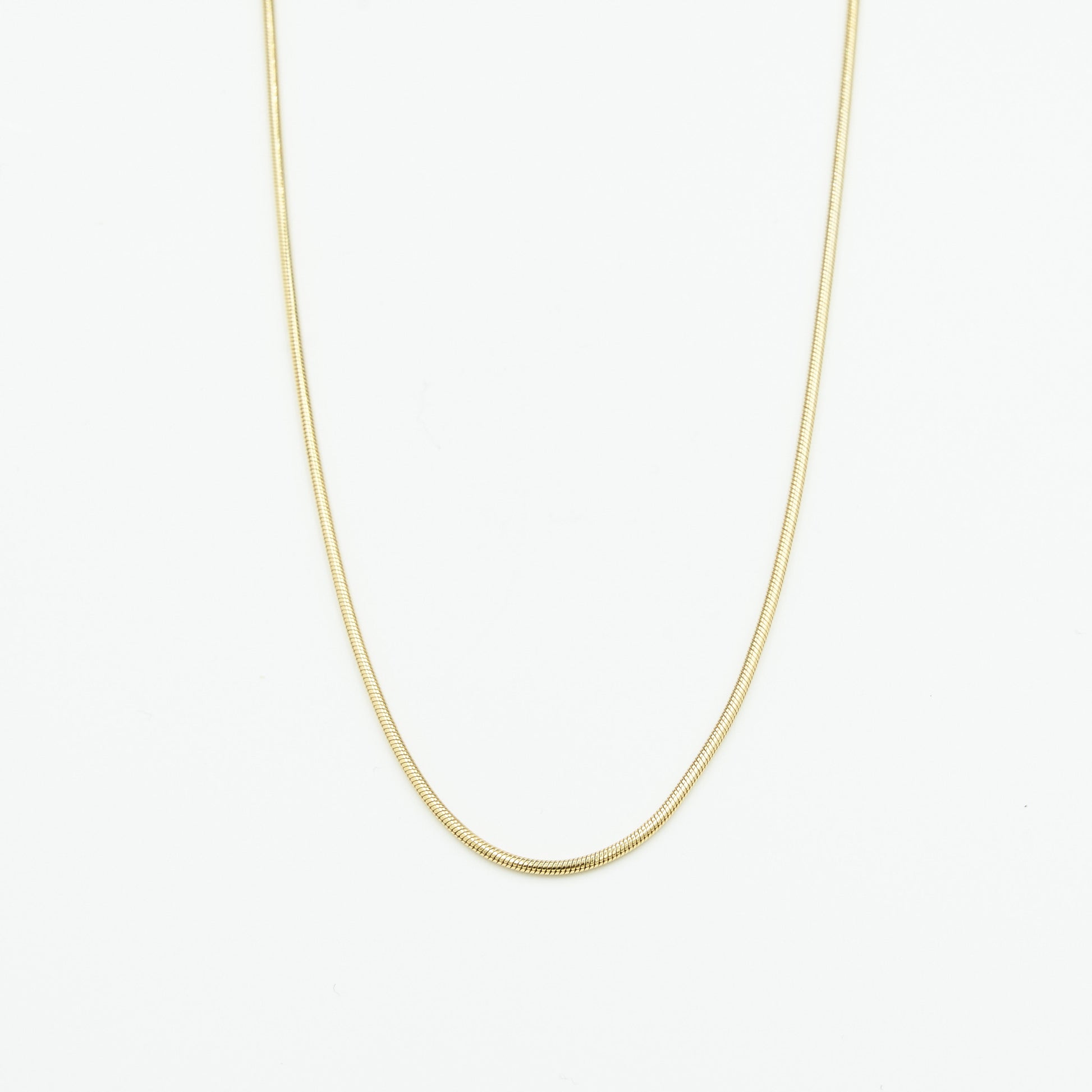 ROUND SNAKE CHAIN NECKLACE – Filaki